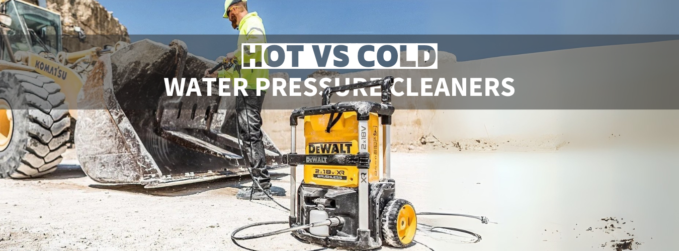 Cold vs Hot Pressure Cleaners for Industrial Use - Freshway Supplies