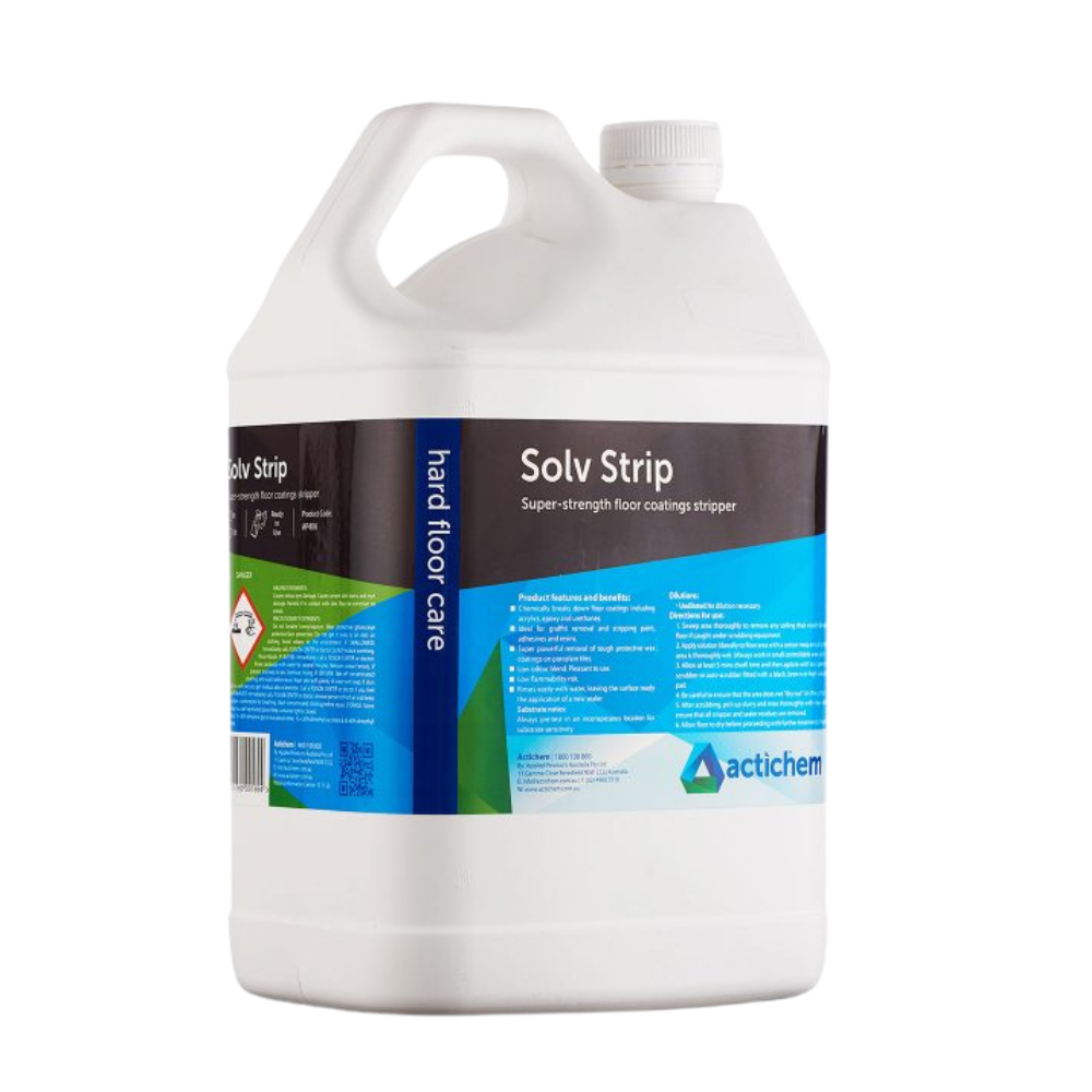 Actichem Solv Strip 5 L Super-Strength Solvent Floor Coating Stripper ...