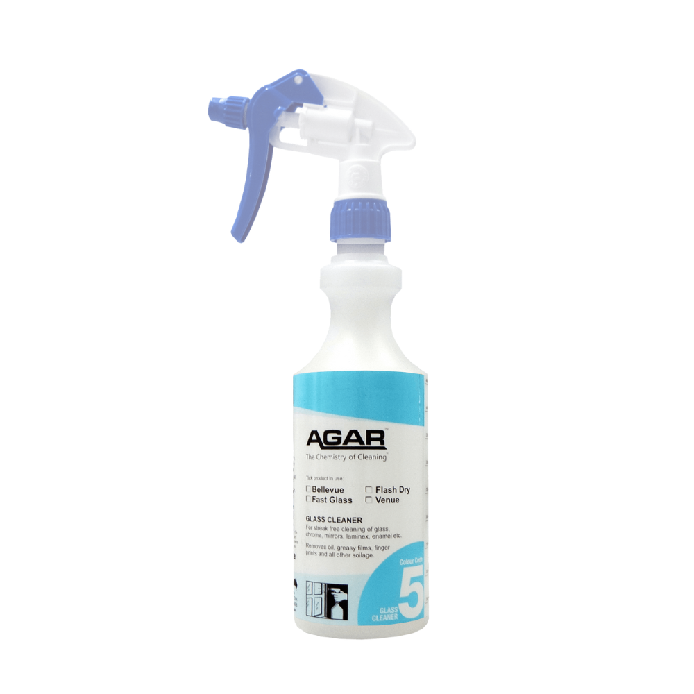 Agar Glass Cleaner Spray Bottle - 500ml — Freshway Supplies