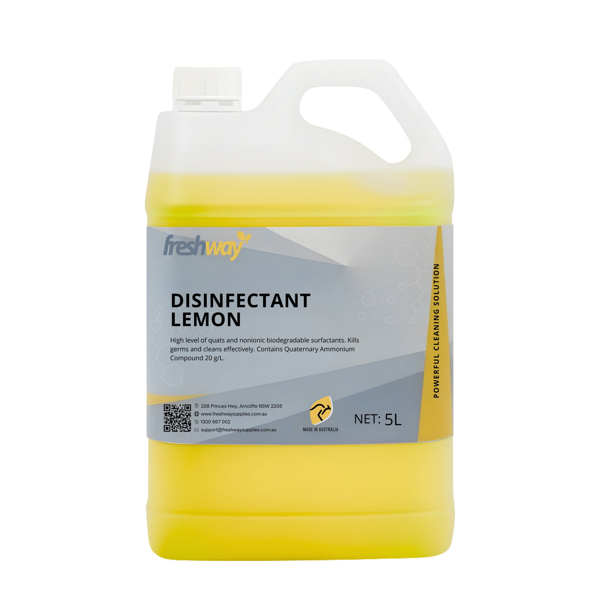 Freshway Disinfectant Lemon 210 | Commercial Cleaner & Deodoriser ...
