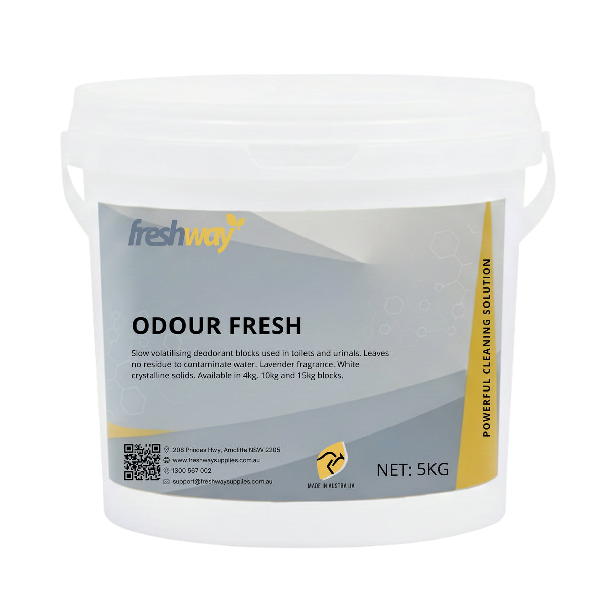 Freshway Odour Fresh Urinal Deodorant Blocks 4 kg | Lavender Toilet ...