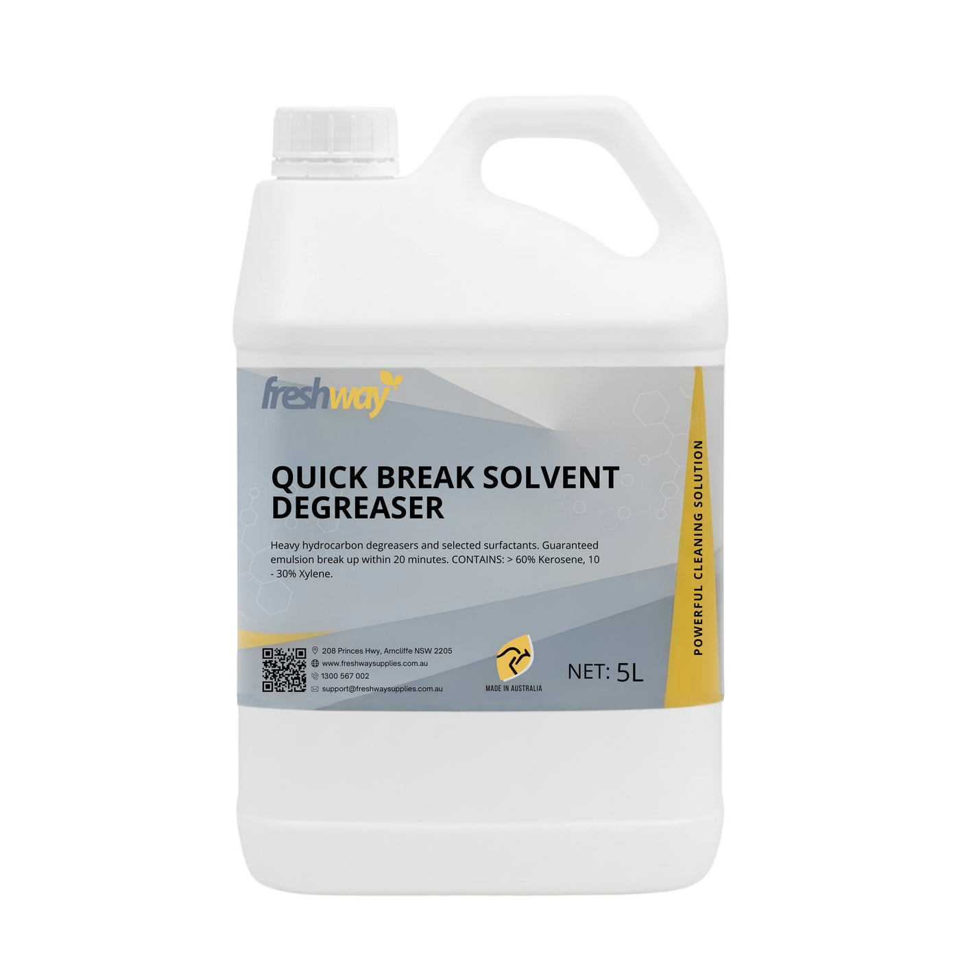 Freshway QB Solvent Degreaser 426 | Industrial Concrete Degreaser ...