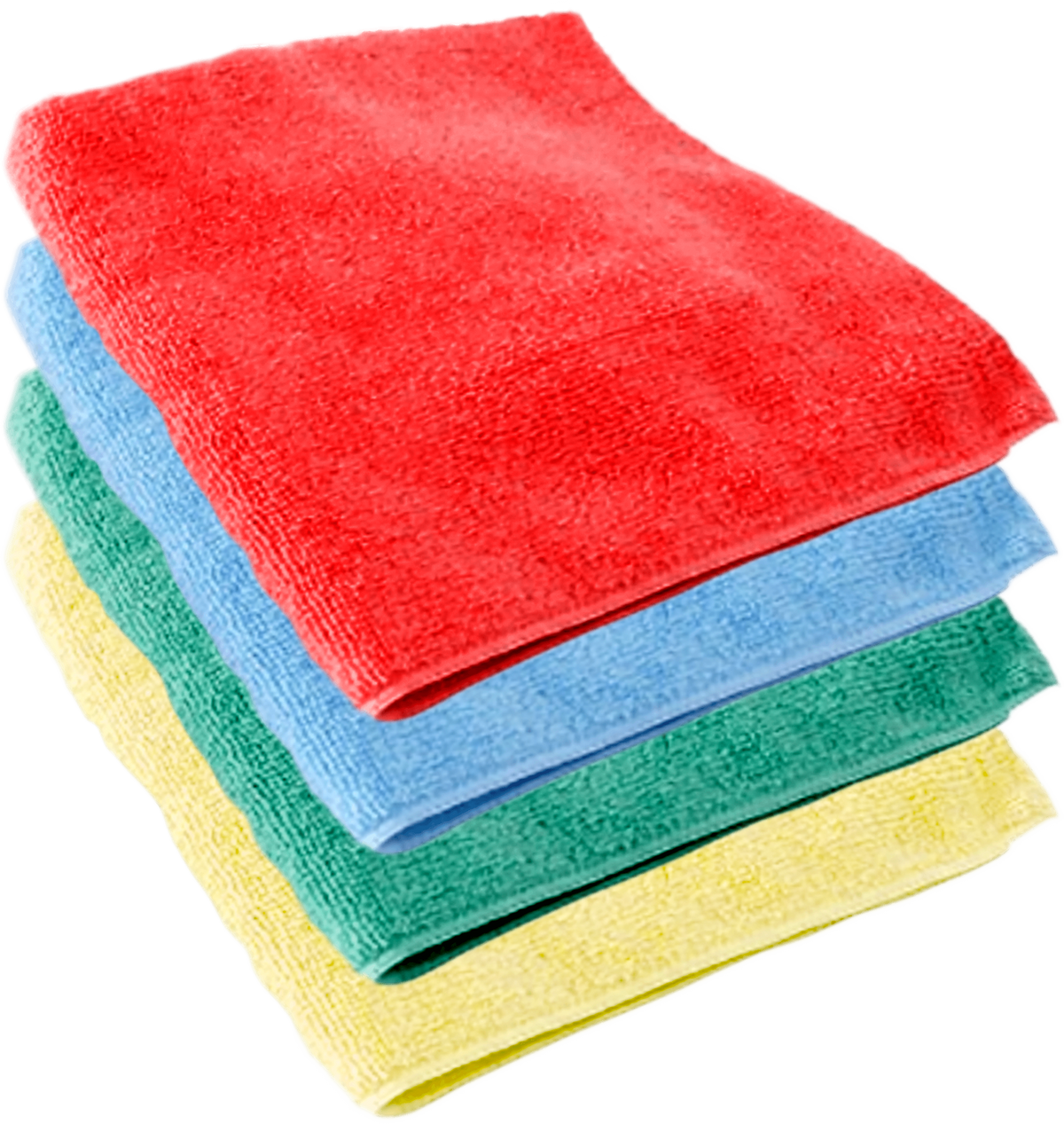 Microfibre Cloth 40 x 40cm (Pack of 10) High Quality Absorbent 300gsm ...