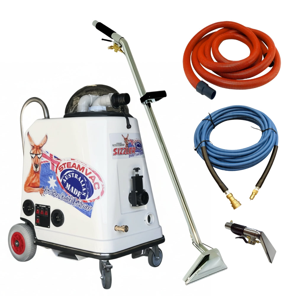Steamvac Max 220 Sizzler Complete Carpet Cleaning Kit | Hot Water ...
