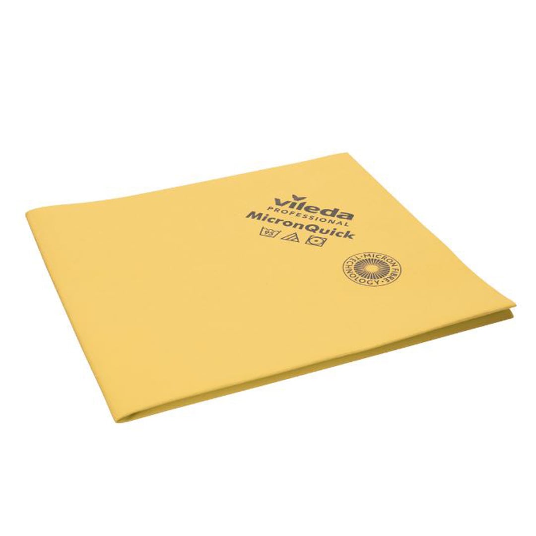 OATES VILEDA PVAmicro Streak Free Microfibre Cloth 5 pack - Yellow ...