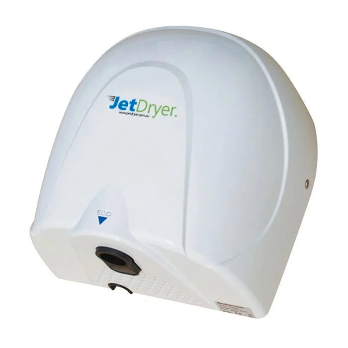JetDryer White Eco Bathroom Hand Dryer — Freshway Supplies