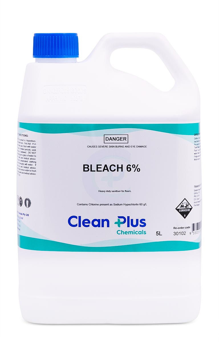 Clean Plus Bleach 6% 301 — Freshway Supplies