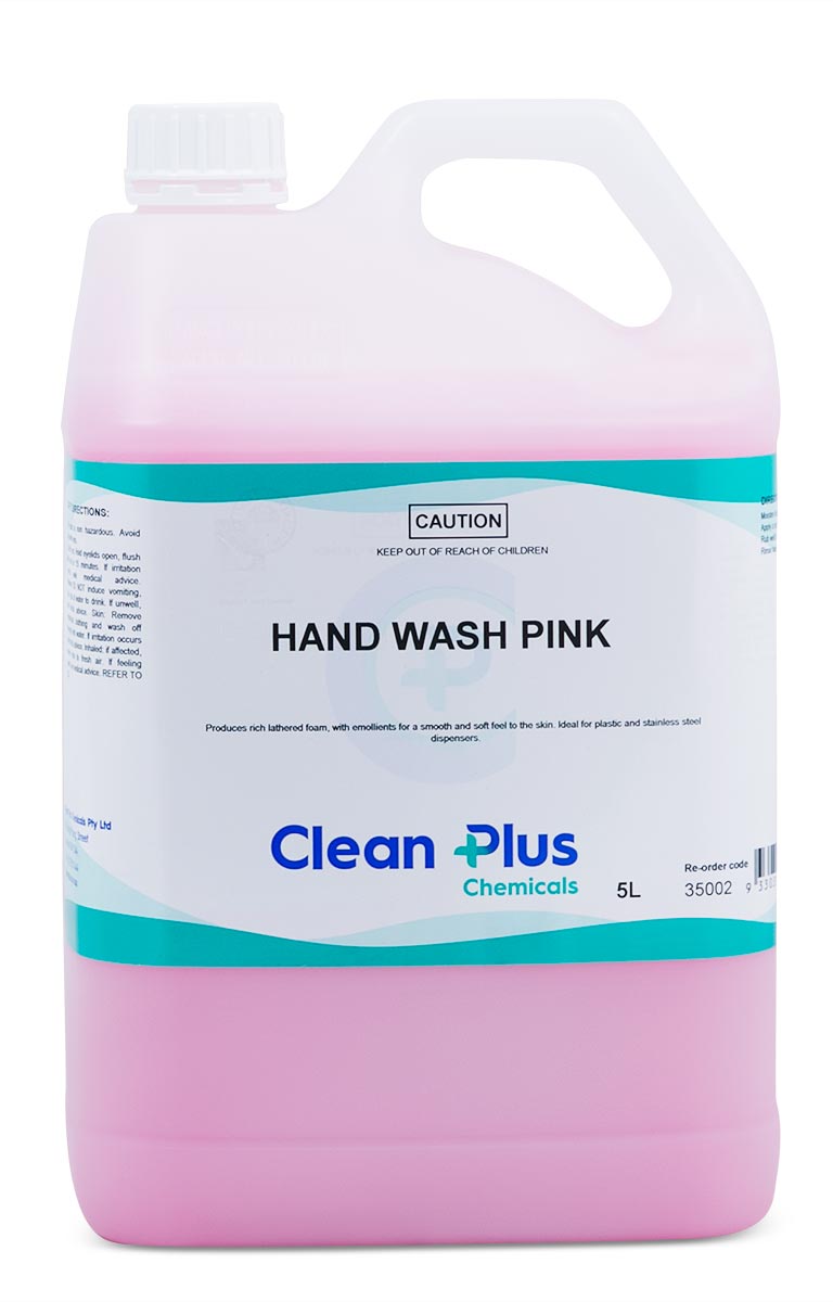 Cleanplus Hand Wash Liquid Pink 5L (35002) — Freshway Supplies
