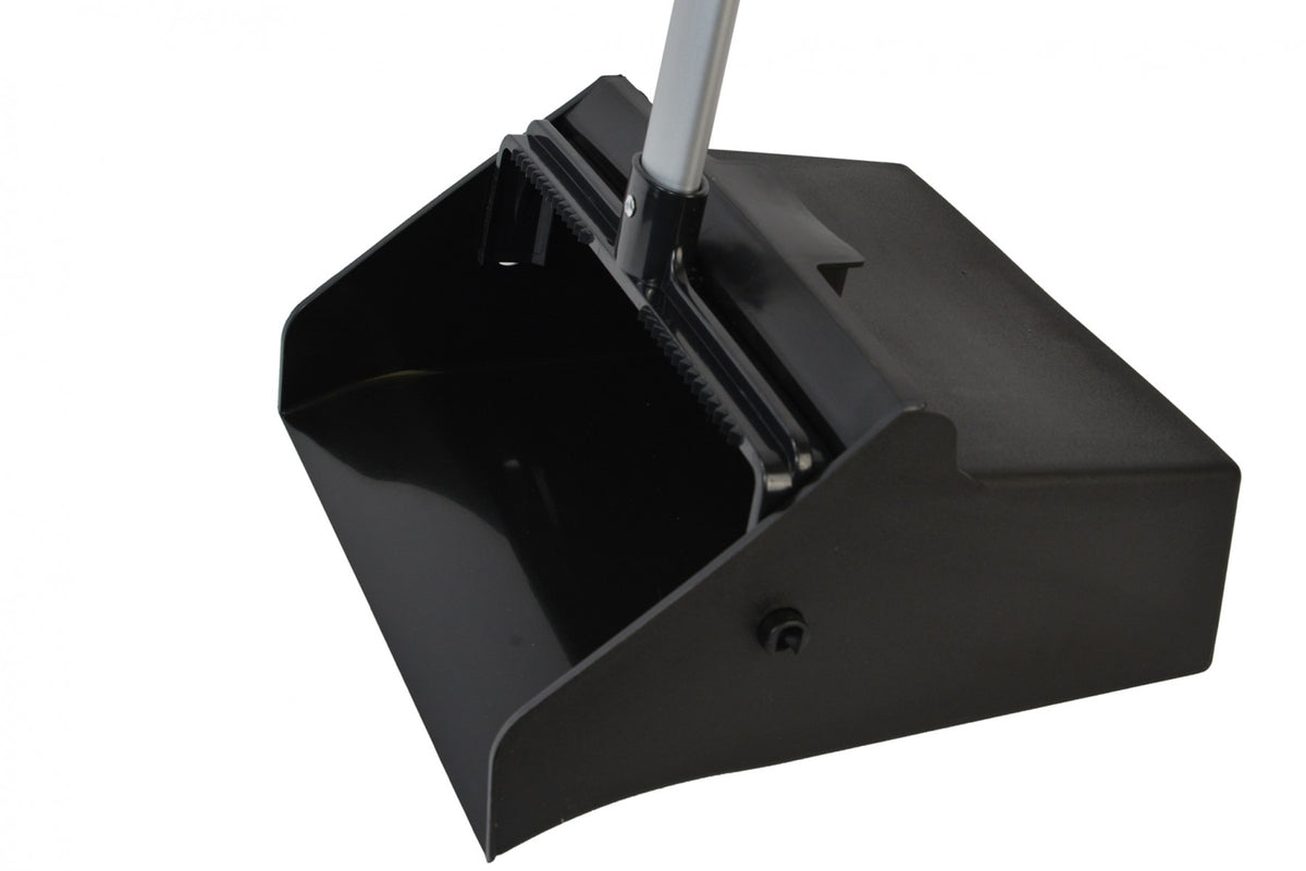 Freshway Black Lobby Pan with broom — Freshway Supplies