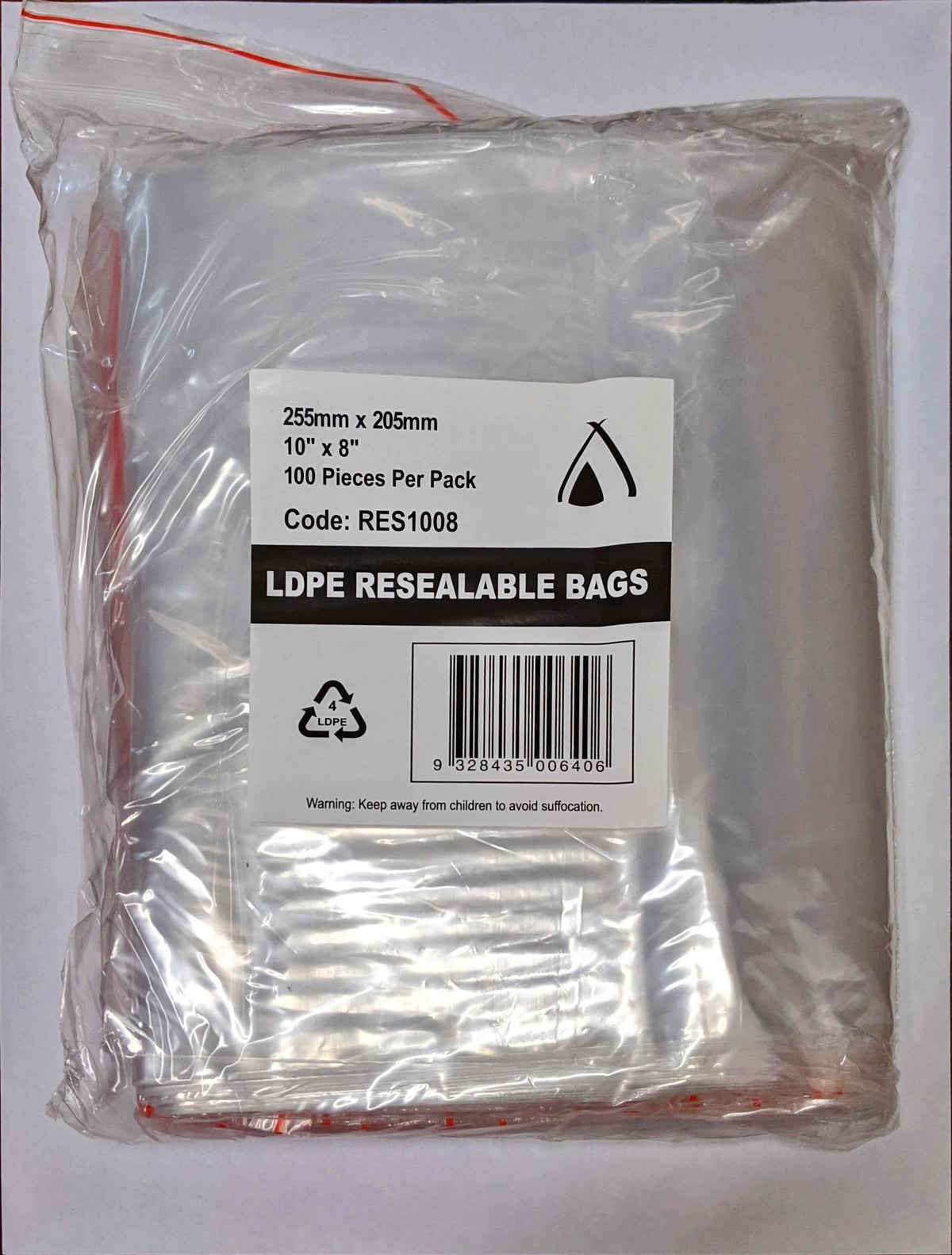 Tailored Clear LDPE Resealable Bags 22.5 × 20.5 mm | Food Grade Poly ...